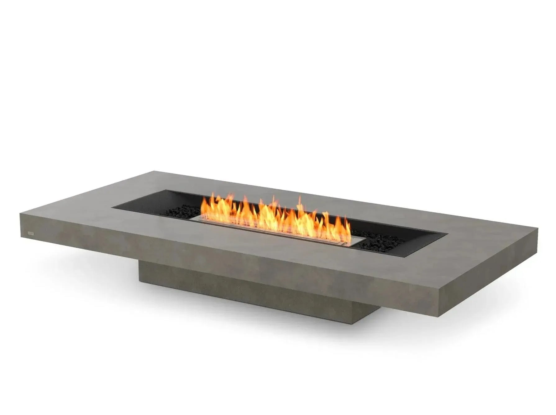 Ecosmart Gin 90 (altezza bassa) tavolo con braciere a bioetanolo — Efesto Home