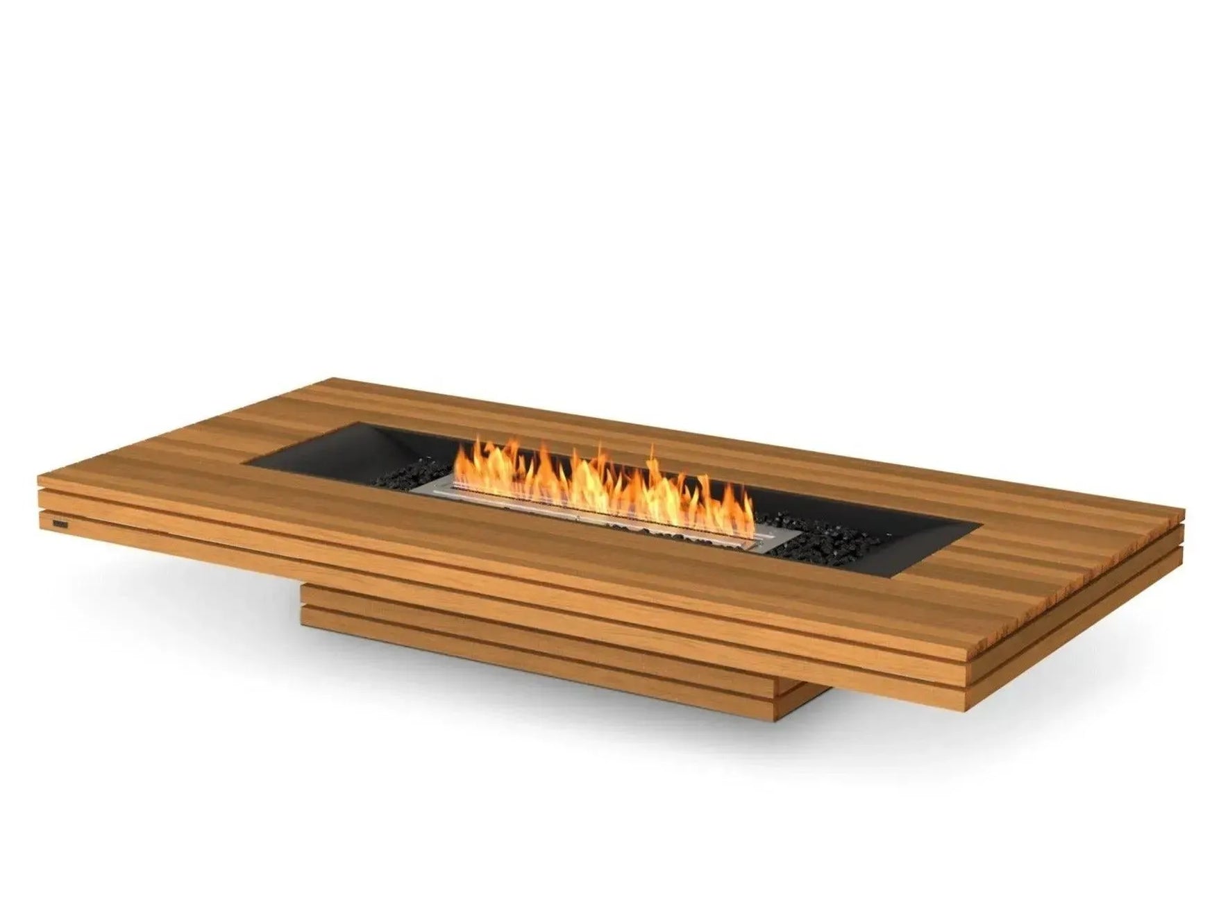 Ecosmart Gin 90 (altezza bassa) tavolo con braciere a bioetanolo — Efesto Home